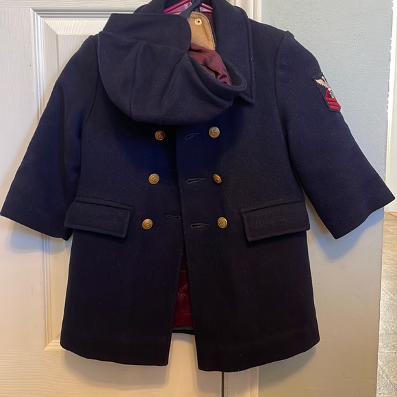 fieldston clothes | Jackets & Coats | Vintage Wwi Style Navy Sailor Coat Toddler | Poshmark